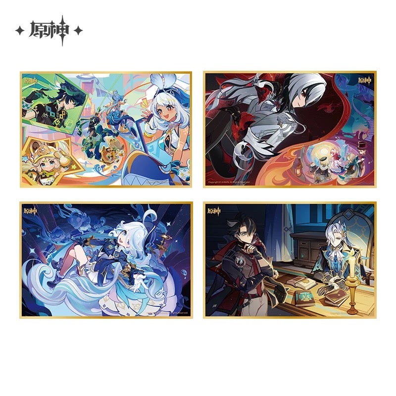 Genshin Impact Official Version Preview Acrylic Shikishi Boards ...