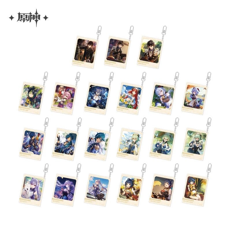 PREORDER Genshin Impact Official Day of Destiny Keychain Series 5 ...